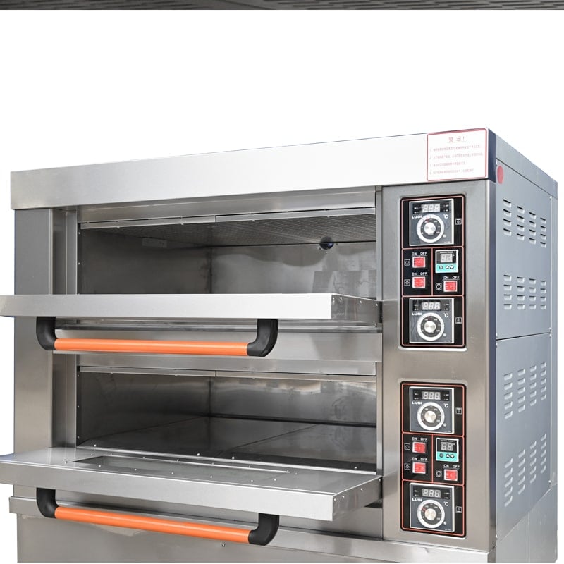 Double Stack Oven with 4 Pan CM-XYF-20ED Electric Industrial Oven for ...