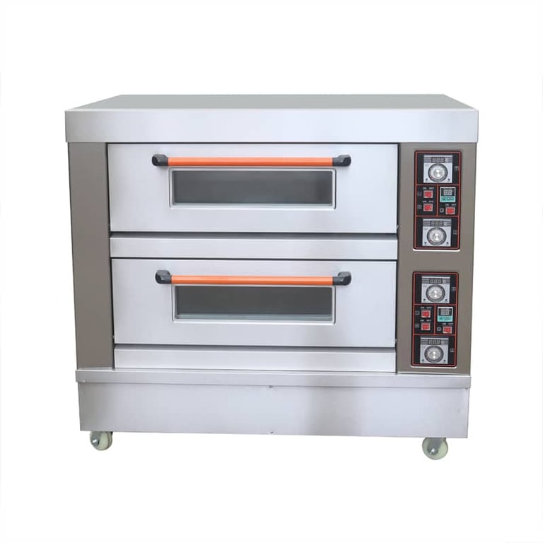 Double Stack Oven with 4 Pan CM-XYF-20ED Electric Industrial Oven for ...
