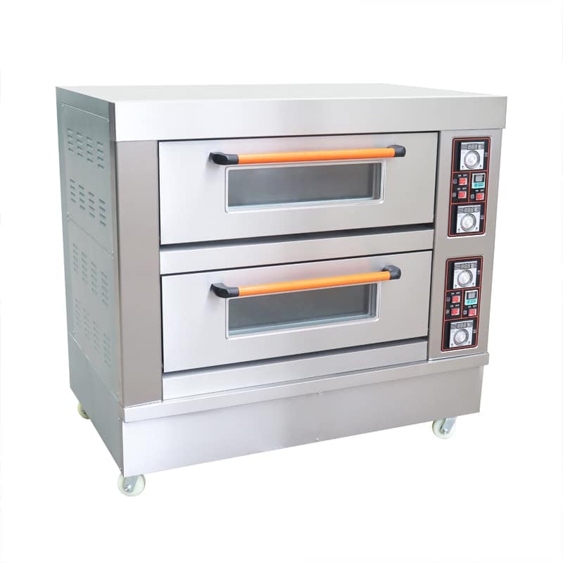 Double Stack Oven with 4 Pan CM-XYF-20ED Electric Industrial Oven for ...