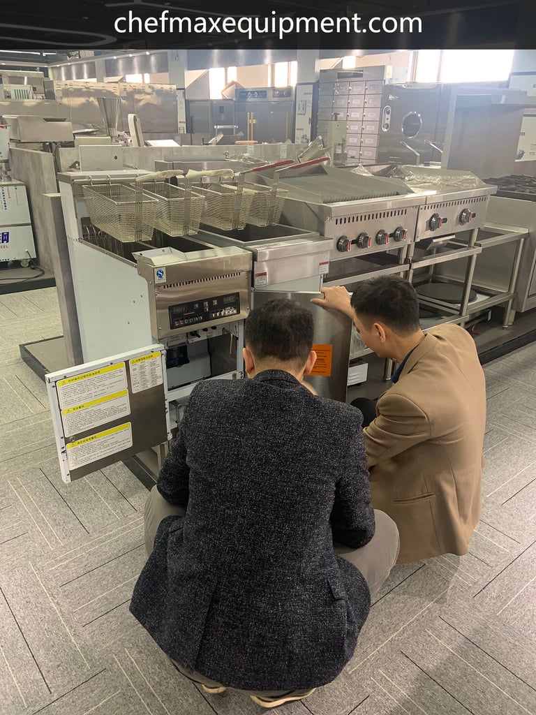 Vietnamese Commercial Fryer Customers Visit Chefmax