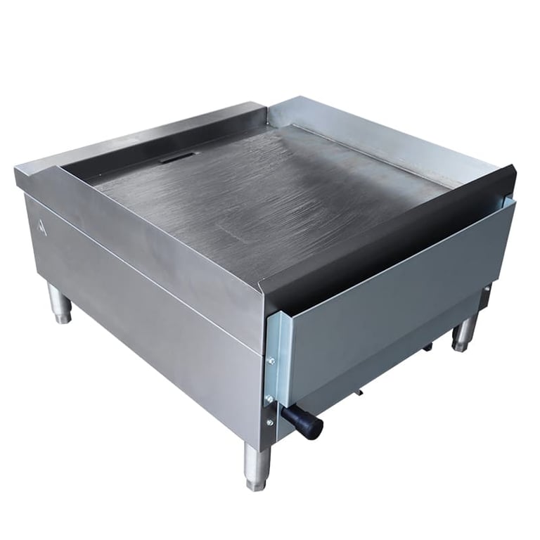 Restaurant Tabletop Griddle Double Burner Industrial Gas Griddle