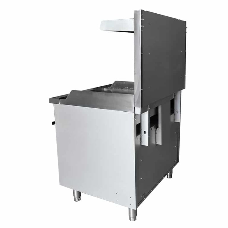 Commercial Gas Range With Griddle CM-HFSO-36-G24 Two-Head Cooker With ...