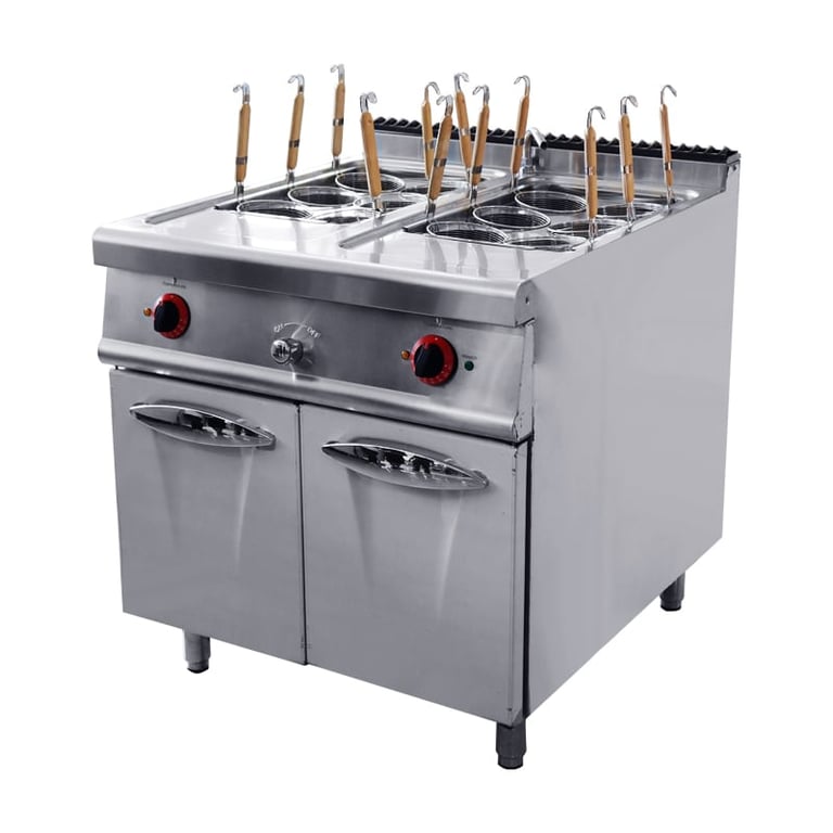 Pasta Boiler Commercial Electric Pasta Cooker with 2 Tank