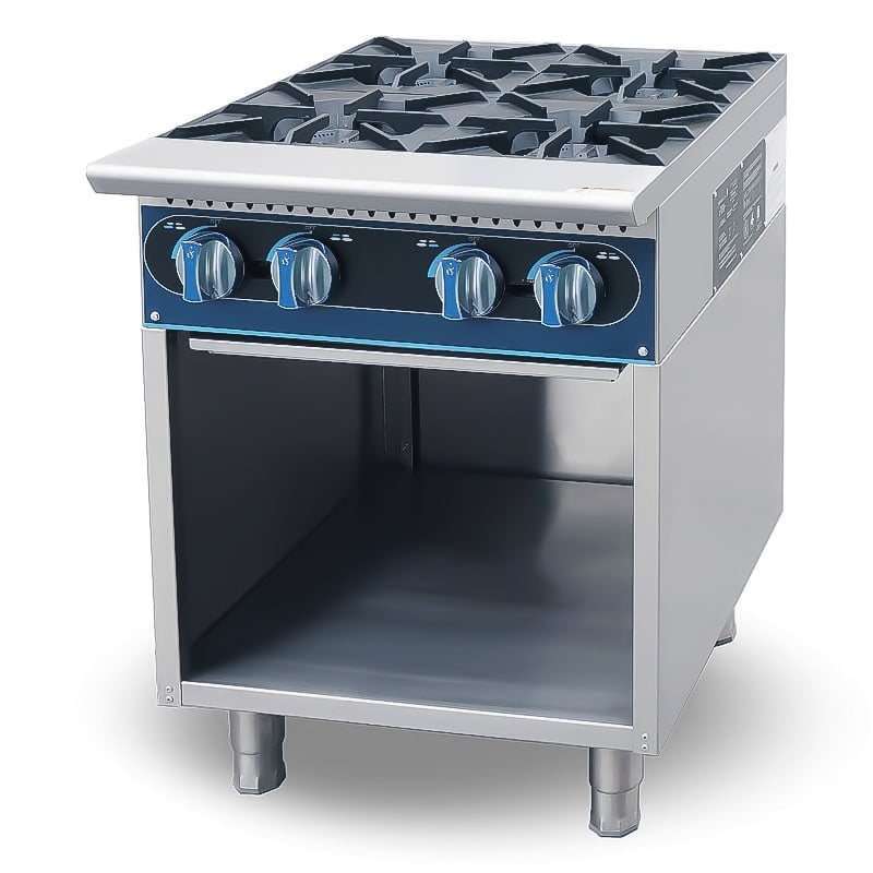 Commercial Gas Range 4 Burner CM-CTC24 Standard Size Gas Range with ...
