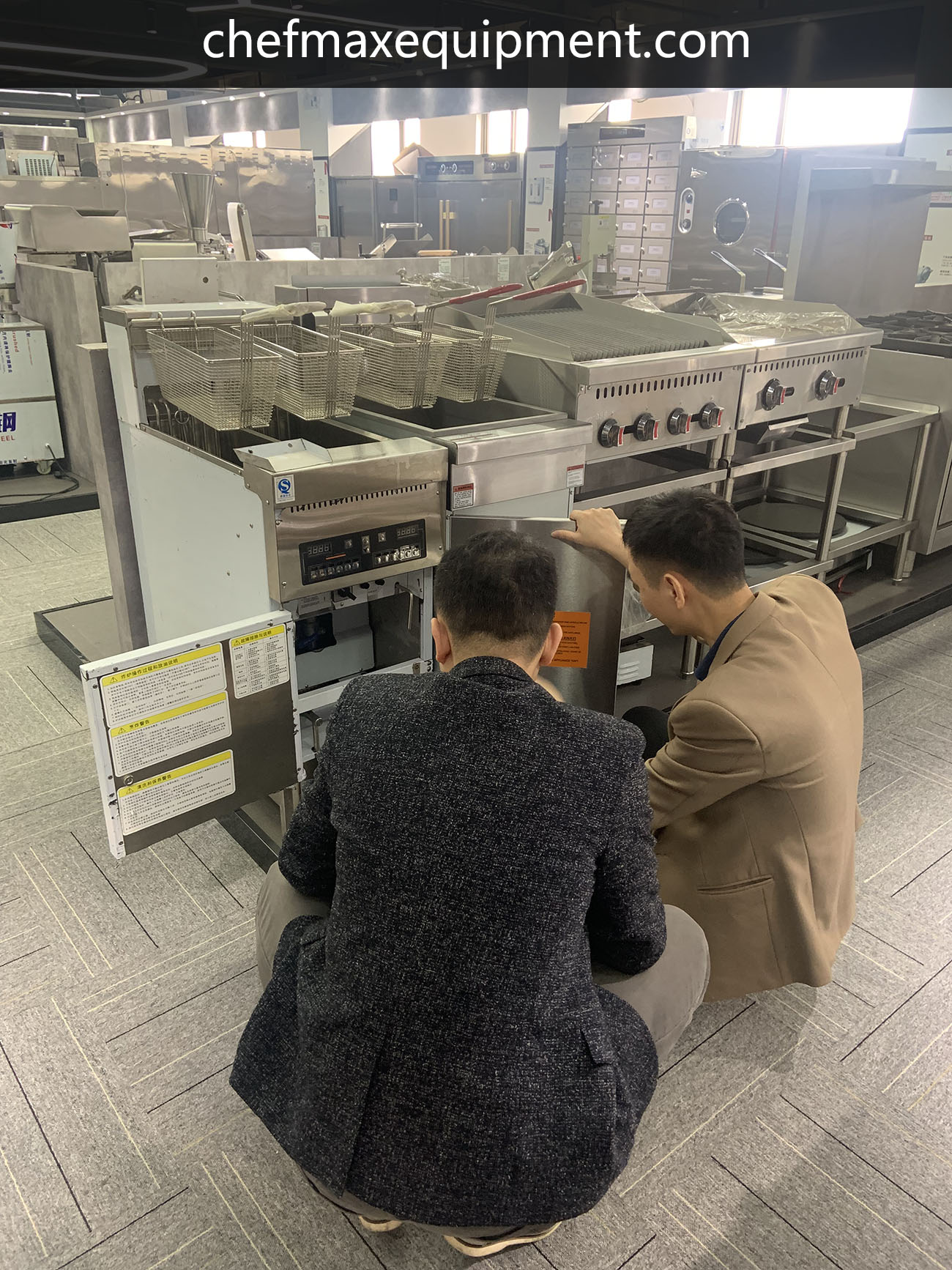 Vietnamese Commercial Fryer Customers Visit Chefmax